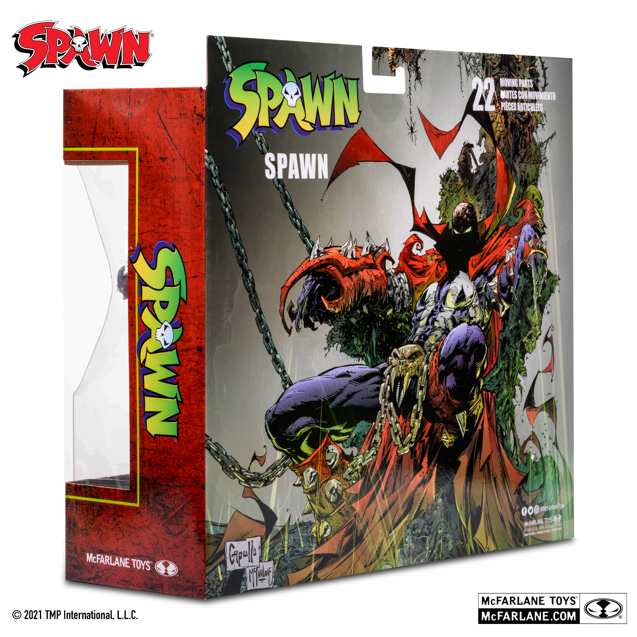 Spawn Deluxe Action Figure Set - Splash Pages Comic Book Club